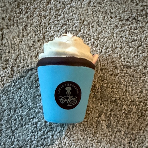 Toys | Blue Coffee Cup Squishy | Poshmark